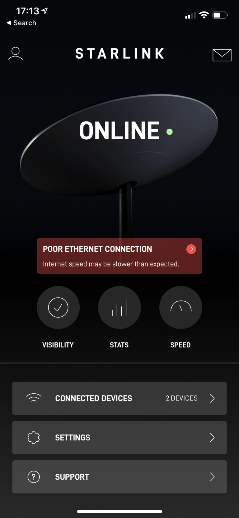Fixing Starlink “Poor Ethernet Connection” | Simon Hackett